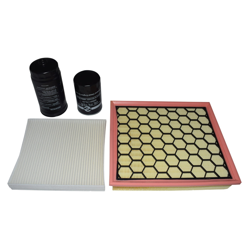 LDV T60 2.8L Diesel 2017-Onwards Oil Air Fuel Cabin Filter Service Kit ...